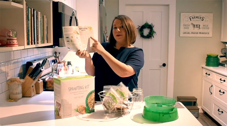 Handy Pantry 3 Tray Sprouting Kit - Gardening WOW